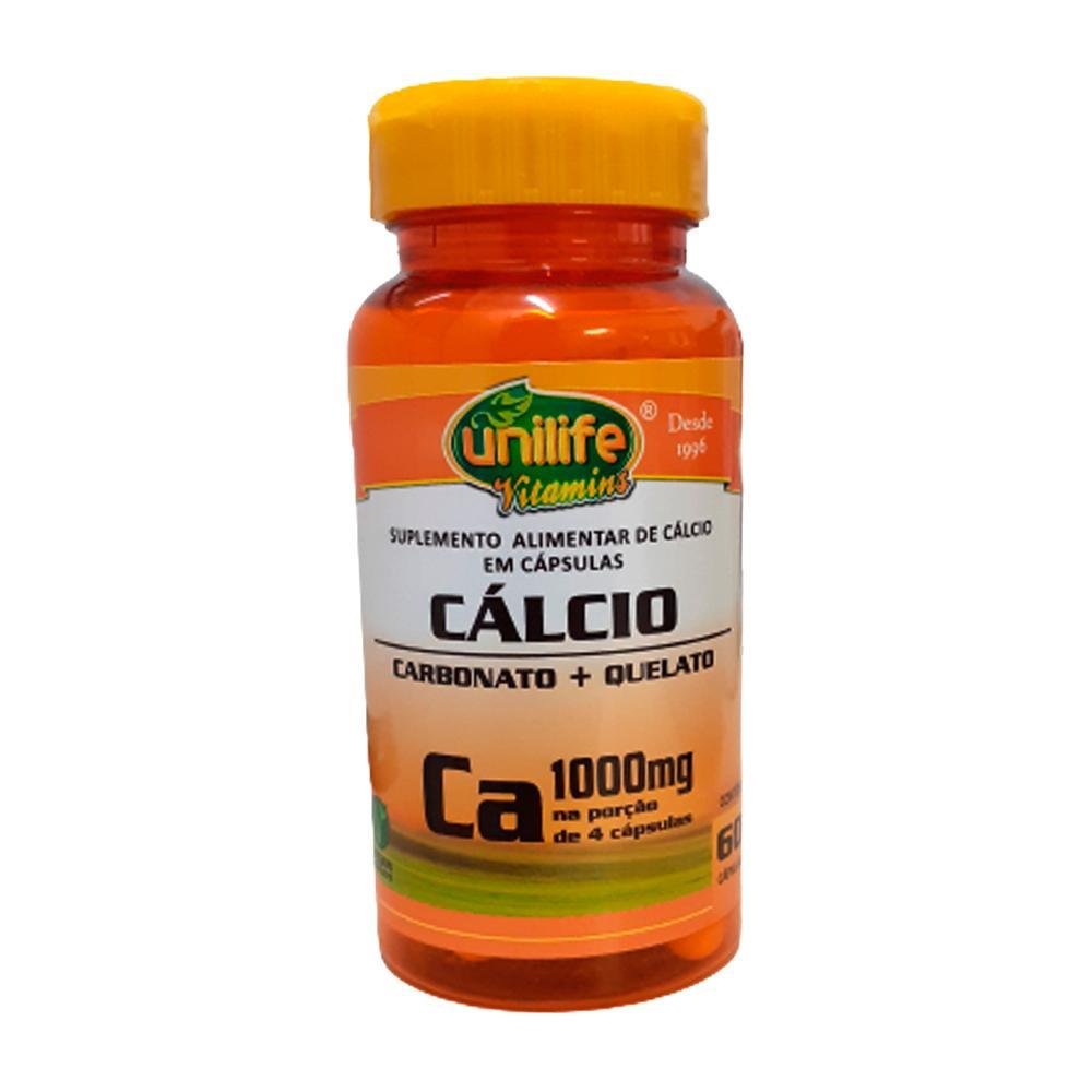 Cálcio Ca Unilife 60 Cápsulas De 850mg | Pão de Açúcar