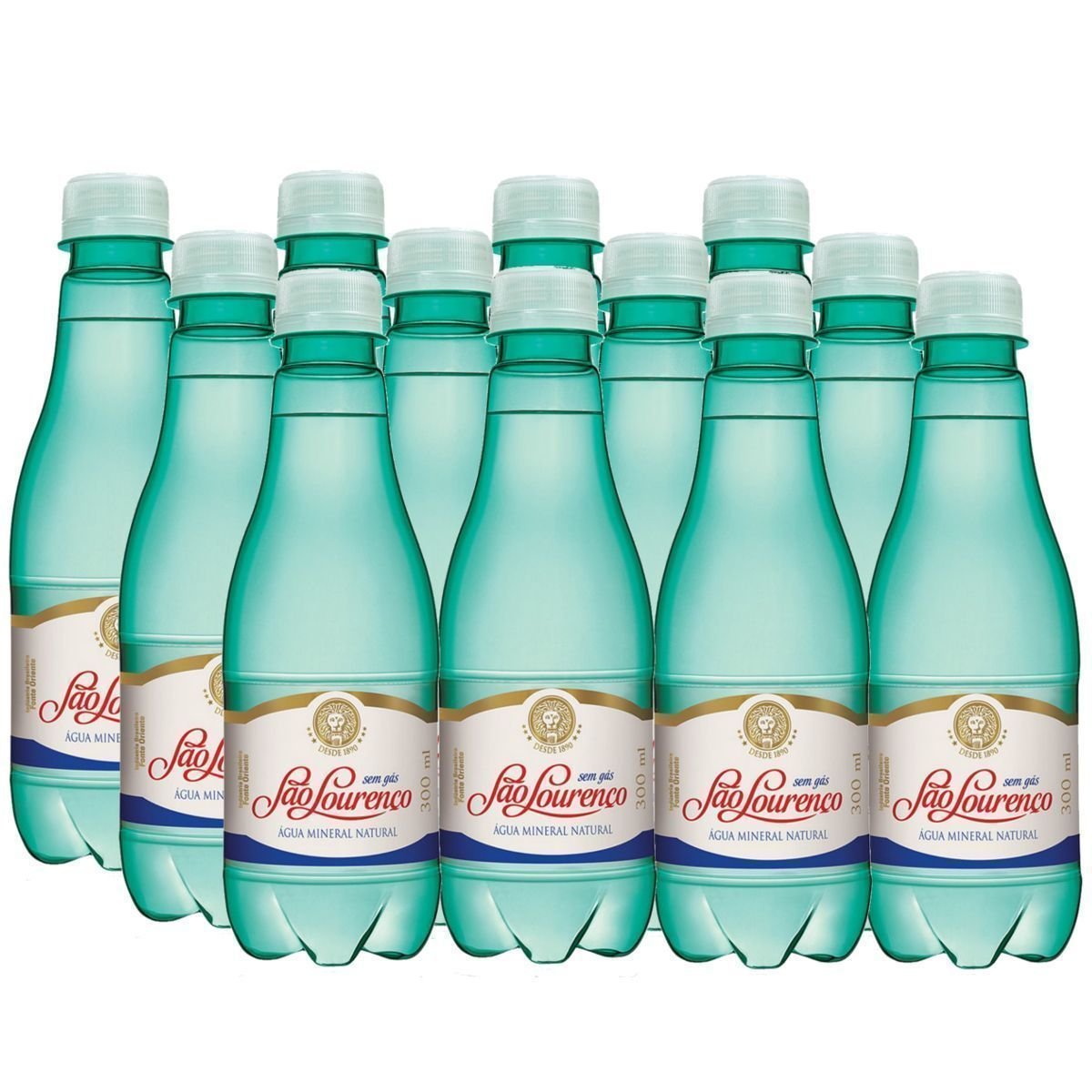  gua Mineral Sem G s S O LOUREN O Garrafa 300ml Com 12 Unidades P o