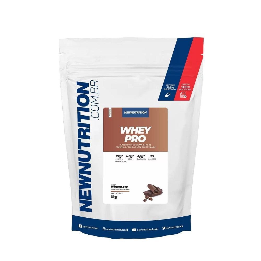 Whey Pro Newnutrition 1kg Chocolate | Pão de Açúcar