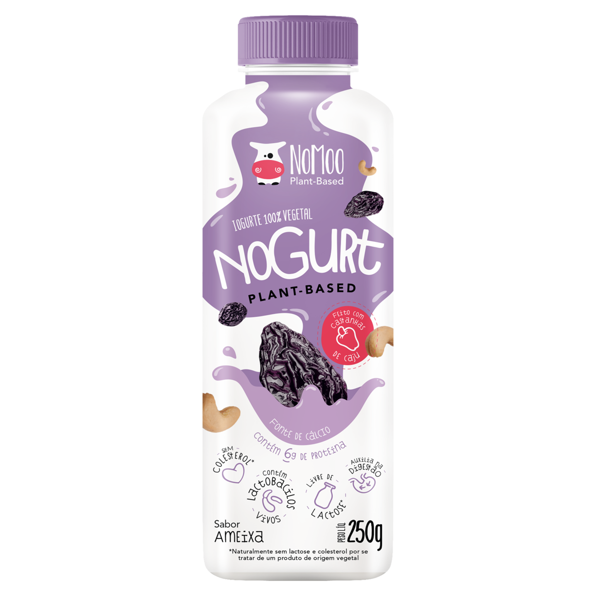 Iogurte Vegetal Ameixa Nomoo Nogurt Frasco 250g | Pão de Açúcar