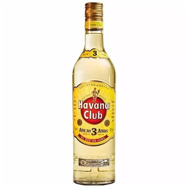 Rum Havana Club Anejo 3 Anos 750ml 03 Unidades | Pão de Açúcar