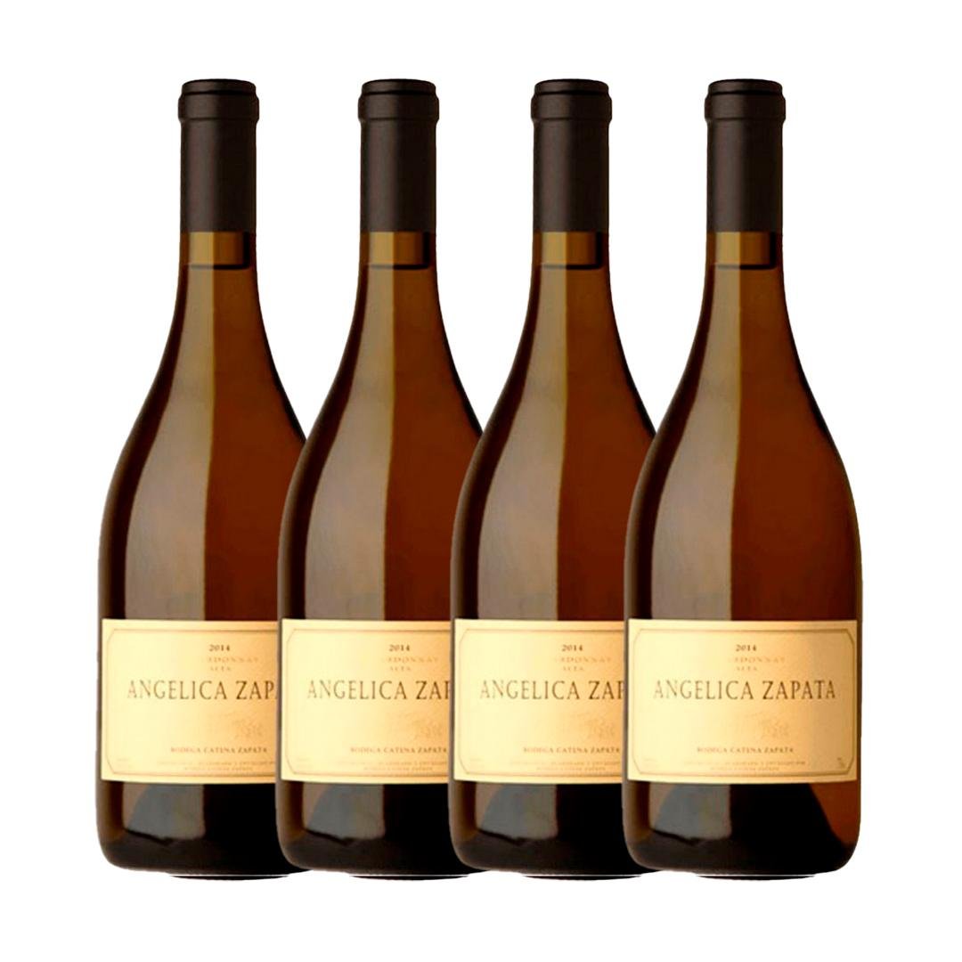 Kit 4 Garrafas Vinho Angelica Zapata Chardonnay 750ml | Pão de Açúcar
