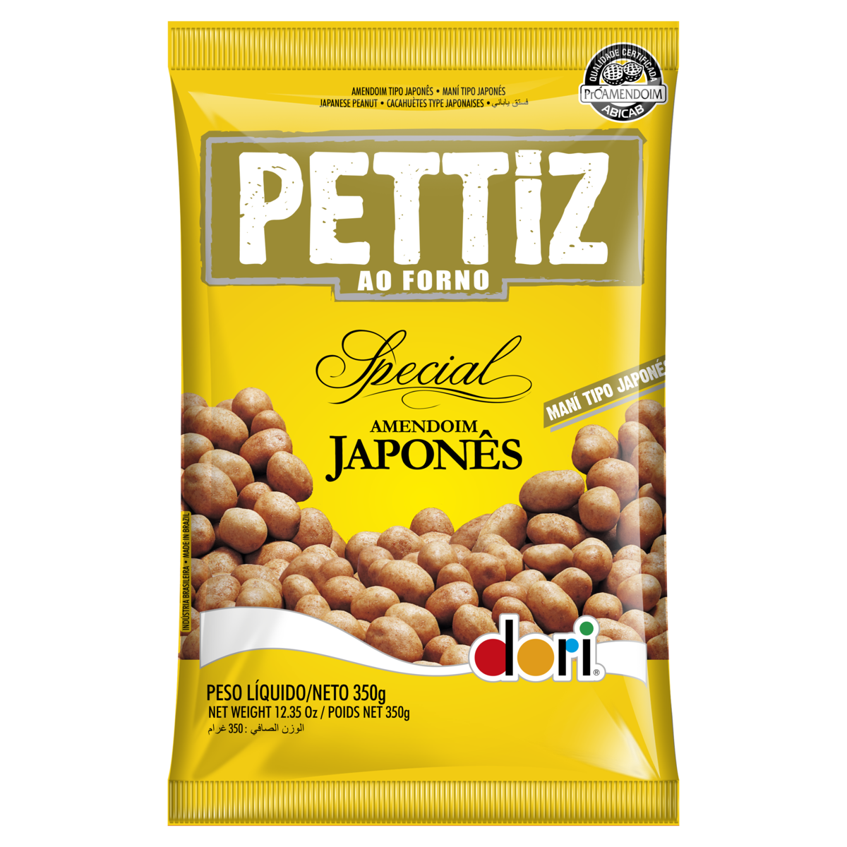 Amendoim Japonês Salgado Dori Pettiz Special Pacote 350g | Pão de Açúcar