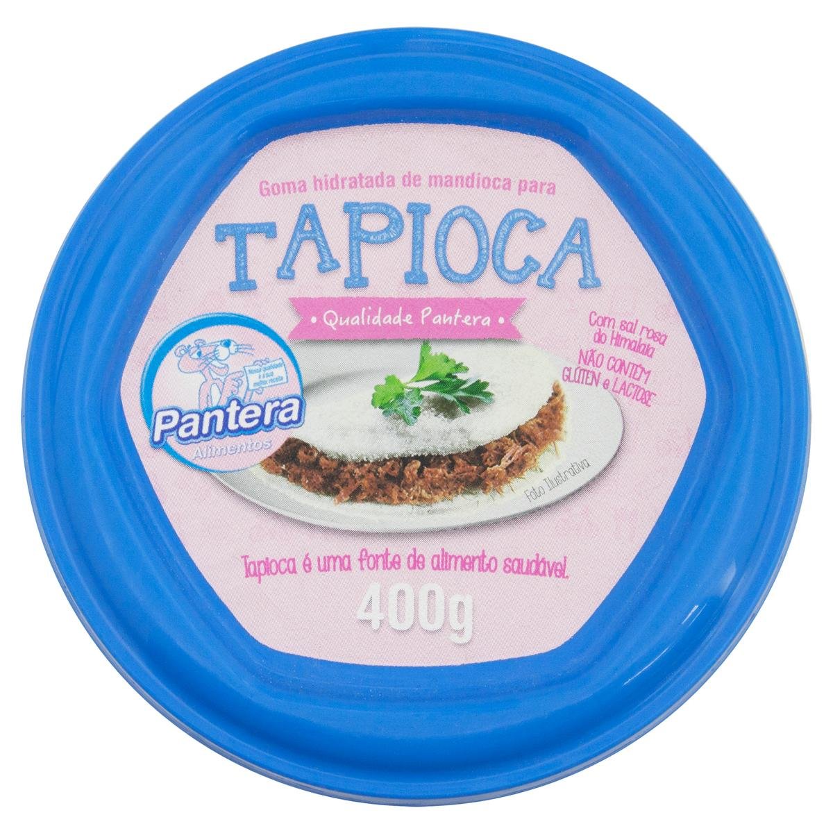 Goma de Mandioca Hidratada Tapioca Pantera Alimentos Pote 400g | Pão de ...