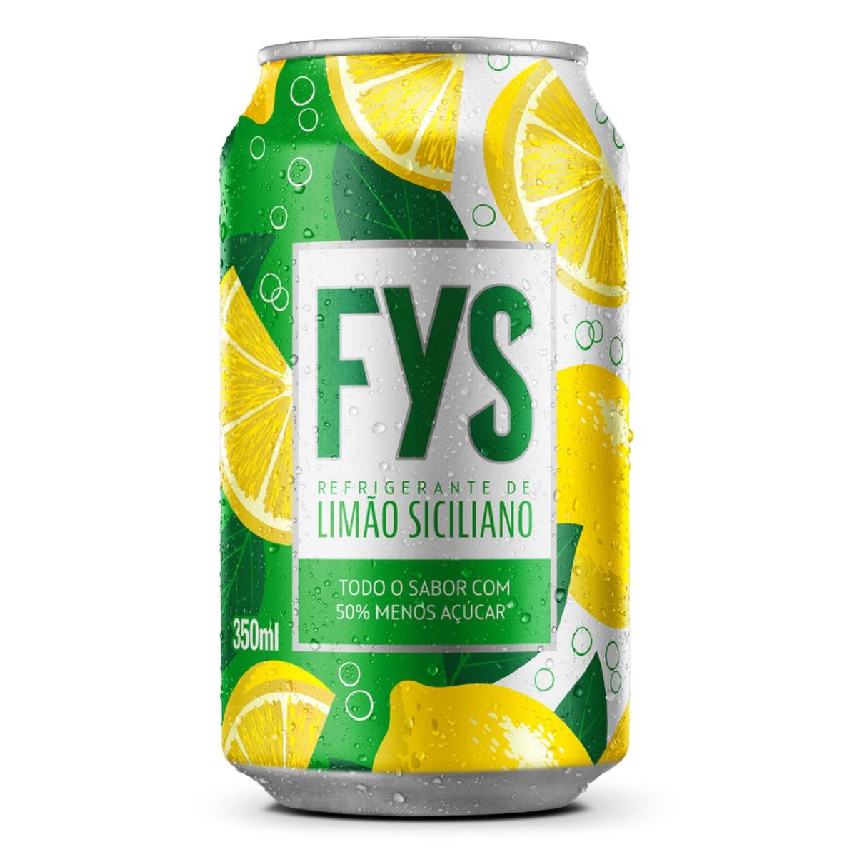 Refrigerante Limão Siciliano FYs Lata 350ml | Pão de Açúcar