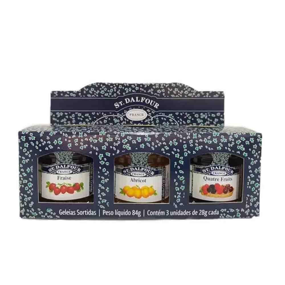 Kit Mini Geleia Francesa St Dalfour 84g - Importada - França | Pão de ...