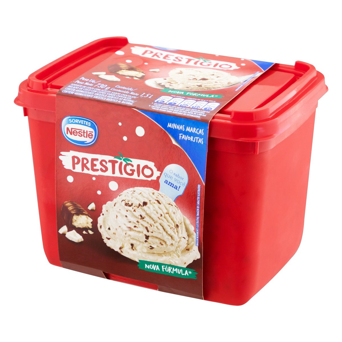 Sorvete Prestígio Nestlé Pote 1,5l | Pão de Açúcar