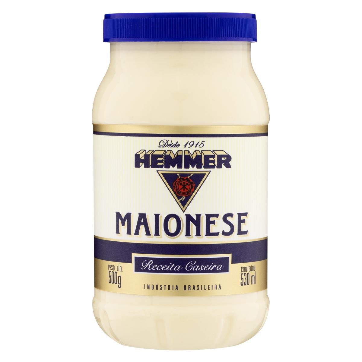 Maionese Caseira Hemmer Pote 500g | Pão de Açúcar