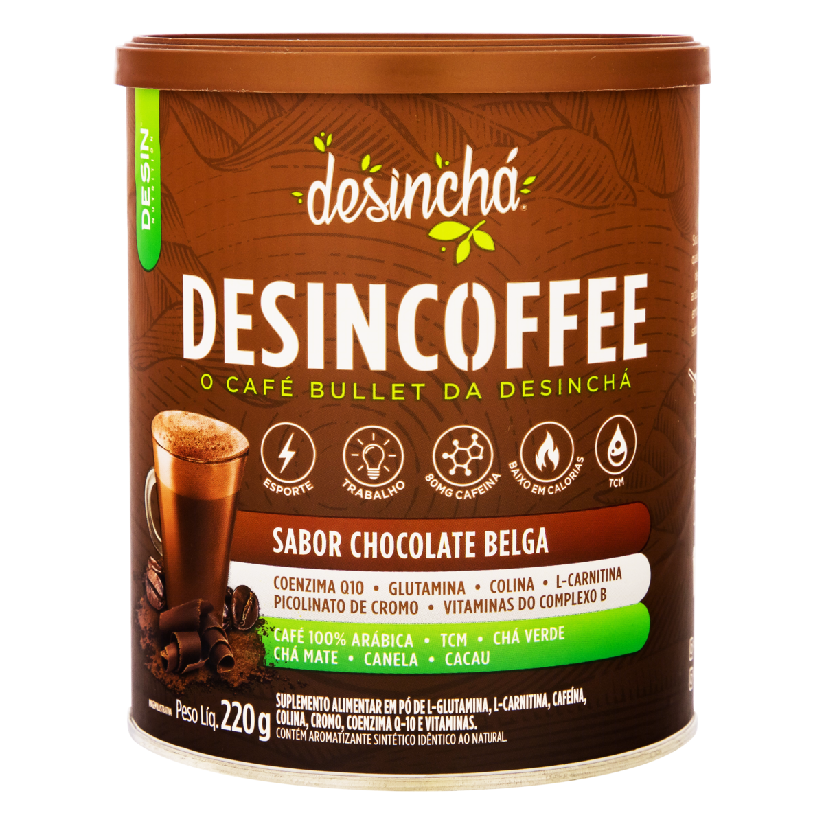 Desincoffee Sabor Chocolate Desinchá 220g | Pão de Açúcar