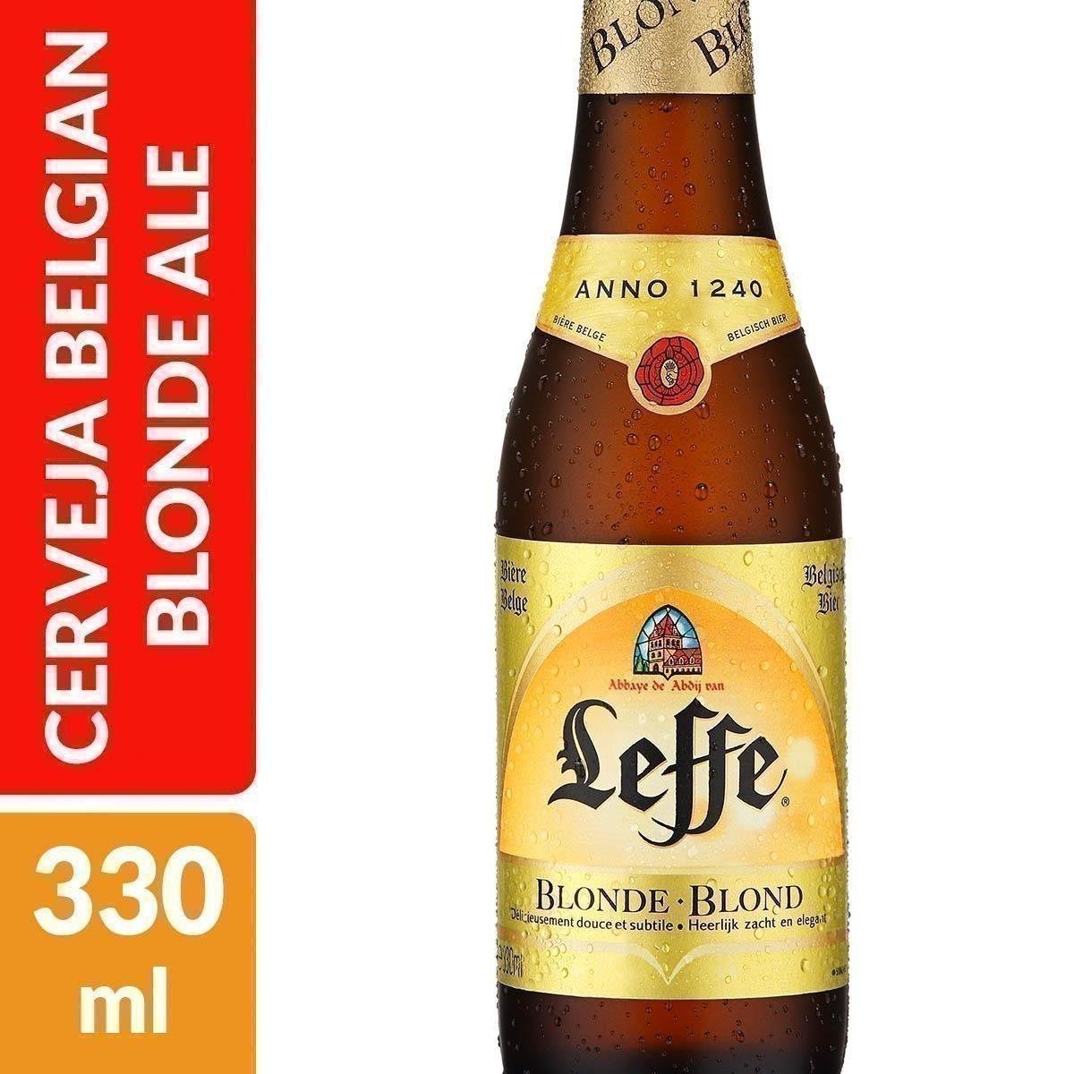Cerveja Leffe Blonde 330ml Long Neck | Pão de Açúcar