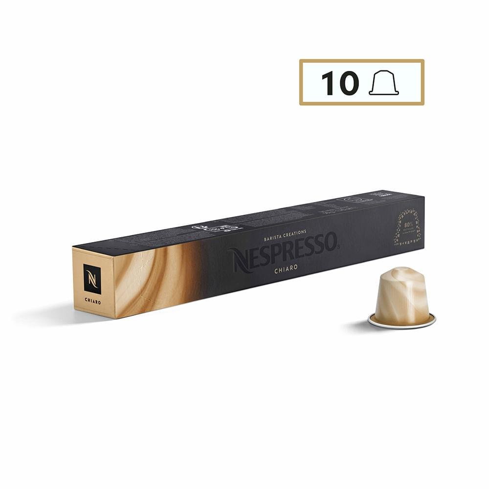 Cápsulas de Café Nespresso Chiaro - 10 Cápsulas | Pão de Açúcar