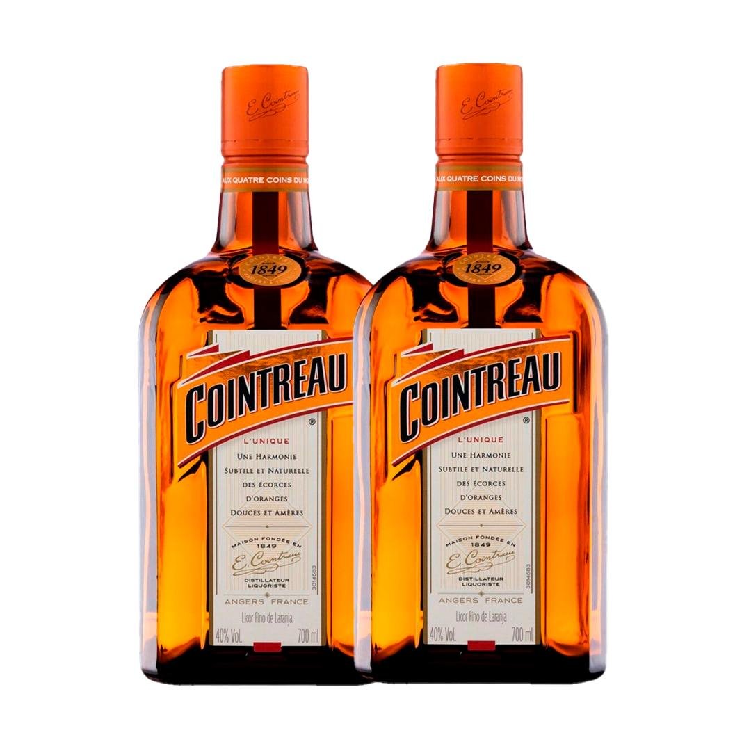 Kit 2 Garrafas Licor Cointreau 700ml | Pão de Açúcar