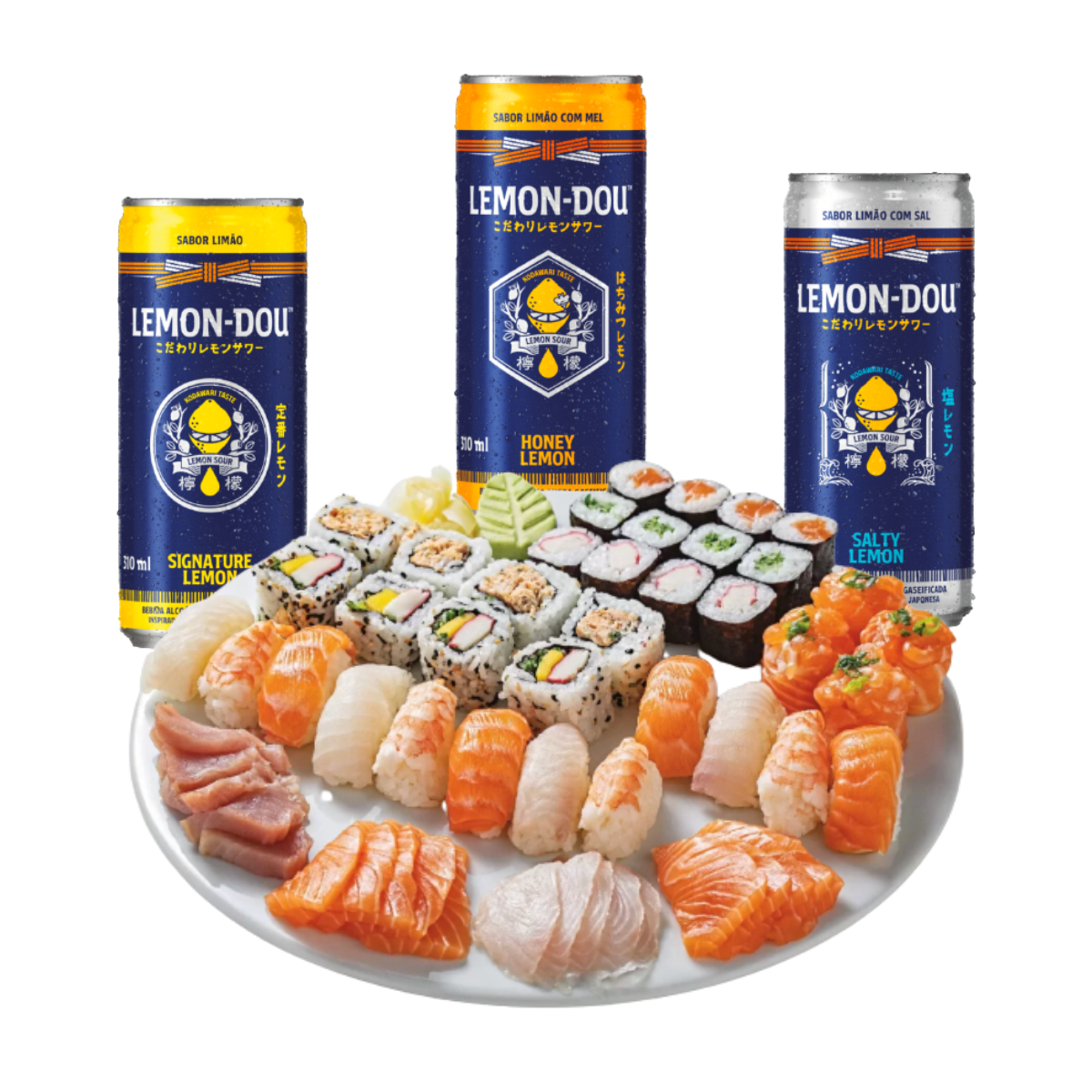 Kit Combinado Tókio 1,2kg + 3 Lemon Dou 310ml | Pão de Açúcar