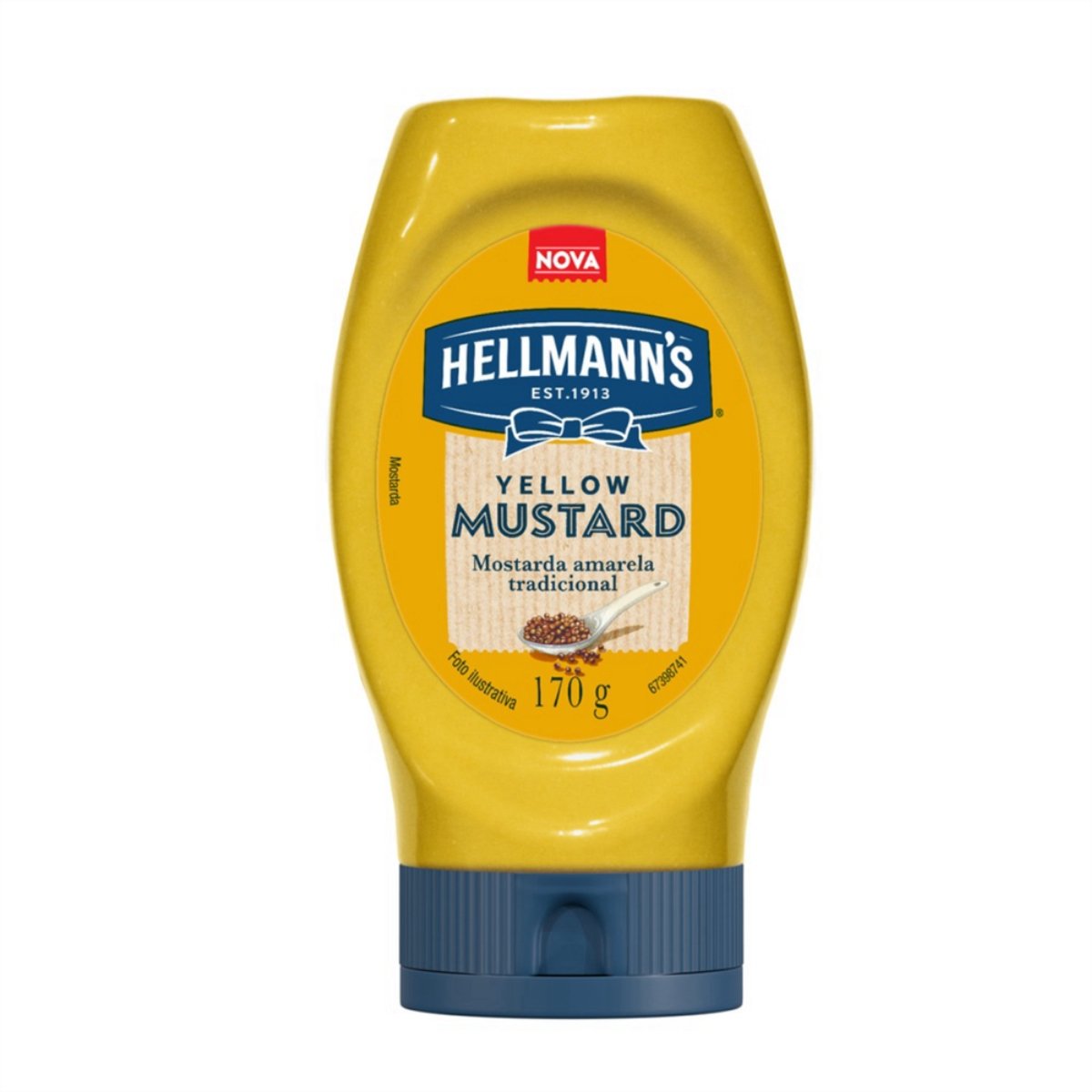 Mostarda Hellmanns Yellow Mustard 170g | Pão de Açúcar