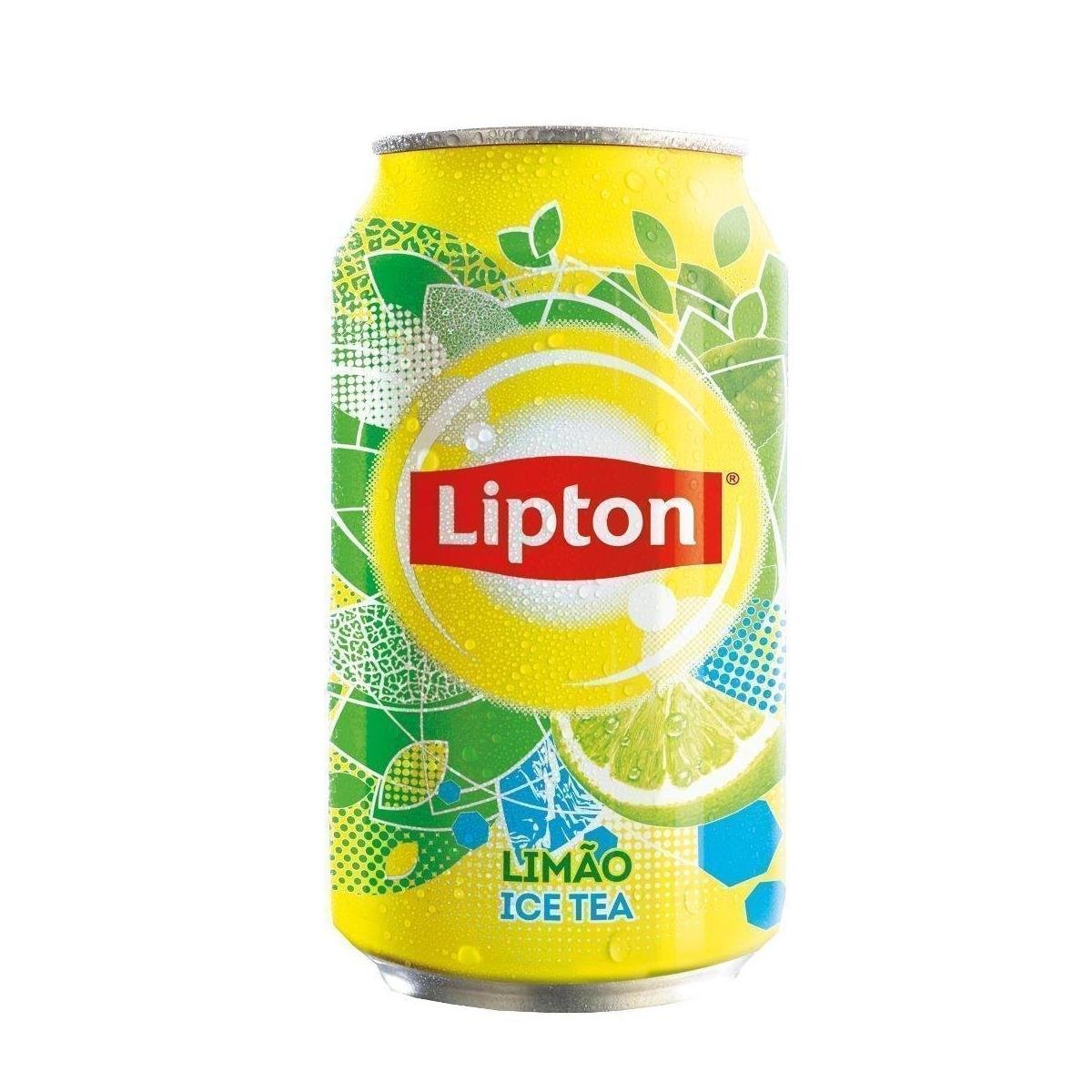 Chá Preto com Limão LIPTON Ice Tea Lata 340ml | Pão de Açúcar