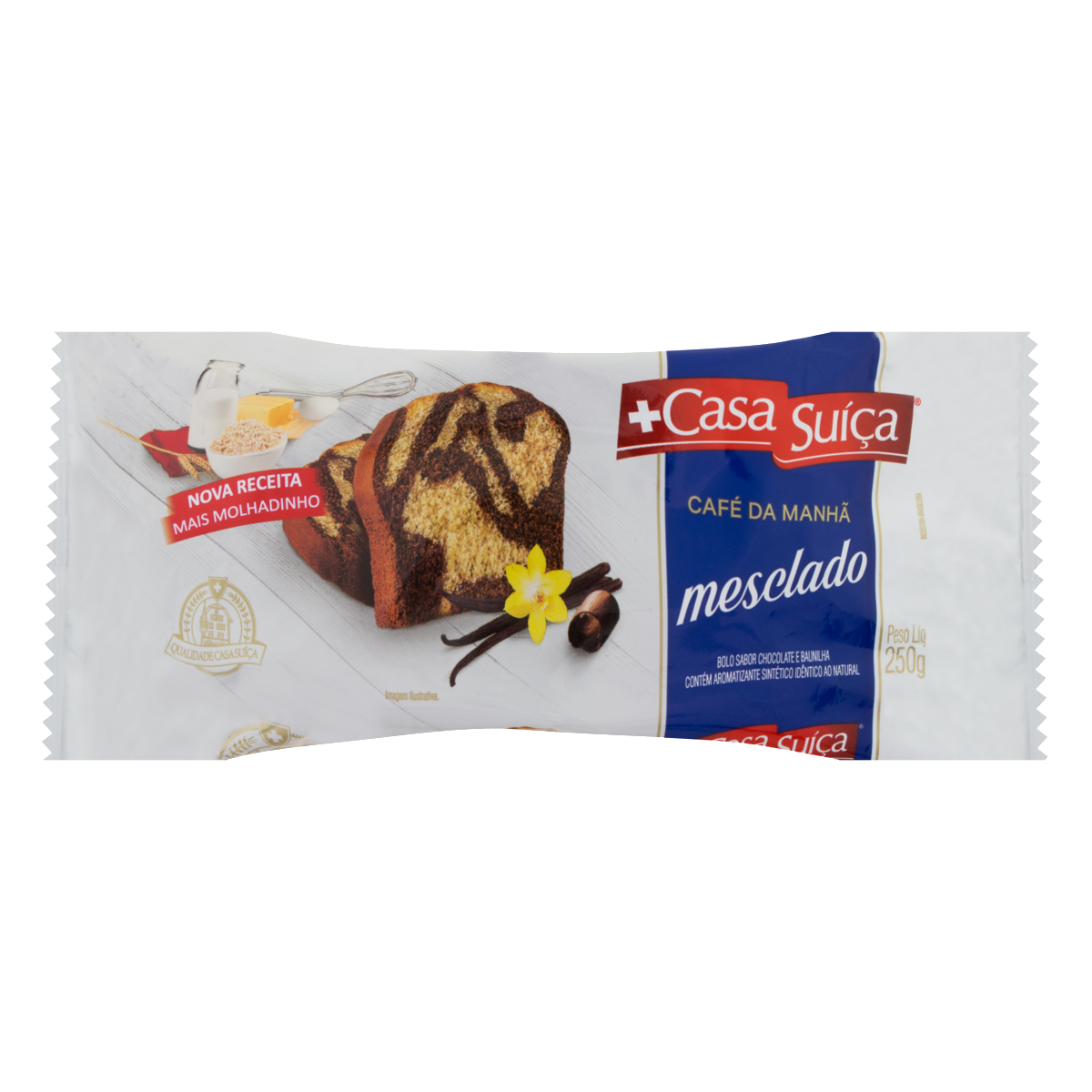 Bolo Mesclado Casa Suíça WICKBOLD 250g | Pão de Açúcar