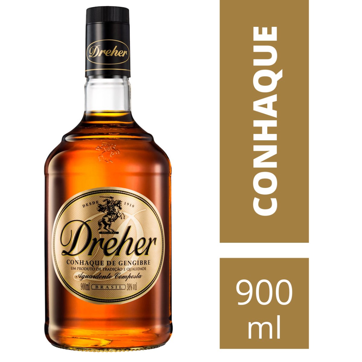 Conhaque de Gengibre DREHER Garrafa 900ml | Pão de Açúcar