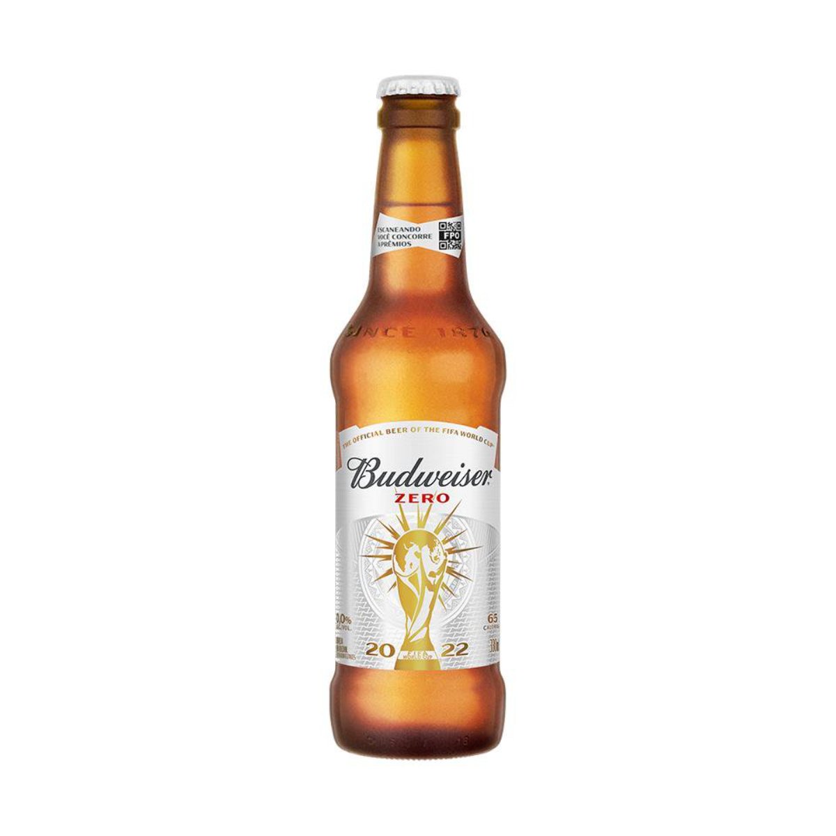 Cerveja Budweiser Zero Álcool Long Neck 330ml Pão De Açúcar
