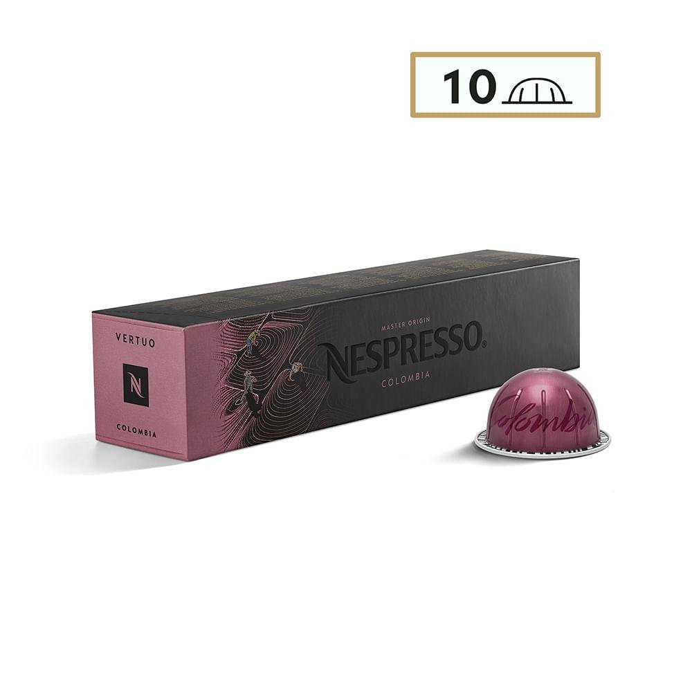 Cápsulas de Café Nespresso Vertuo Colombia - 10 Cápsulas | Pão de Açúcar