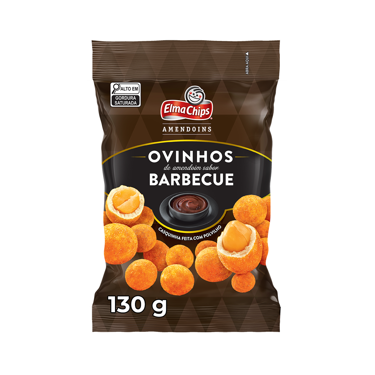 Ovinhos de Amendoim Elma Chips Barbecue 130G | Pão de Açúcar
