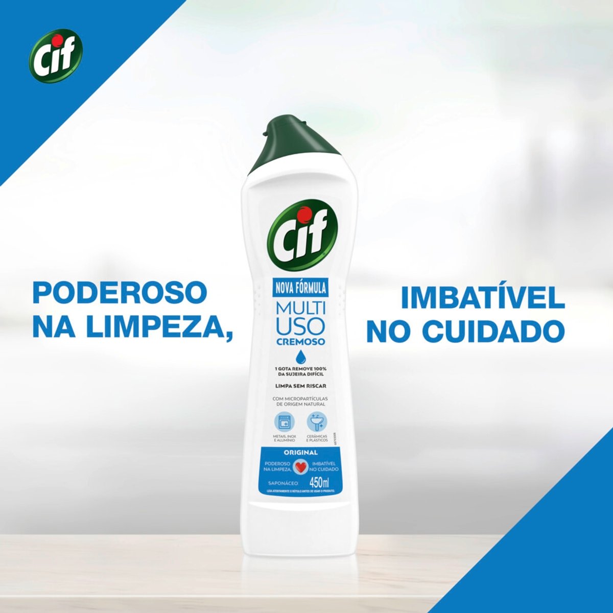 Multiuso Cremoso Cif Original 450 ML | Pão de Açúcar