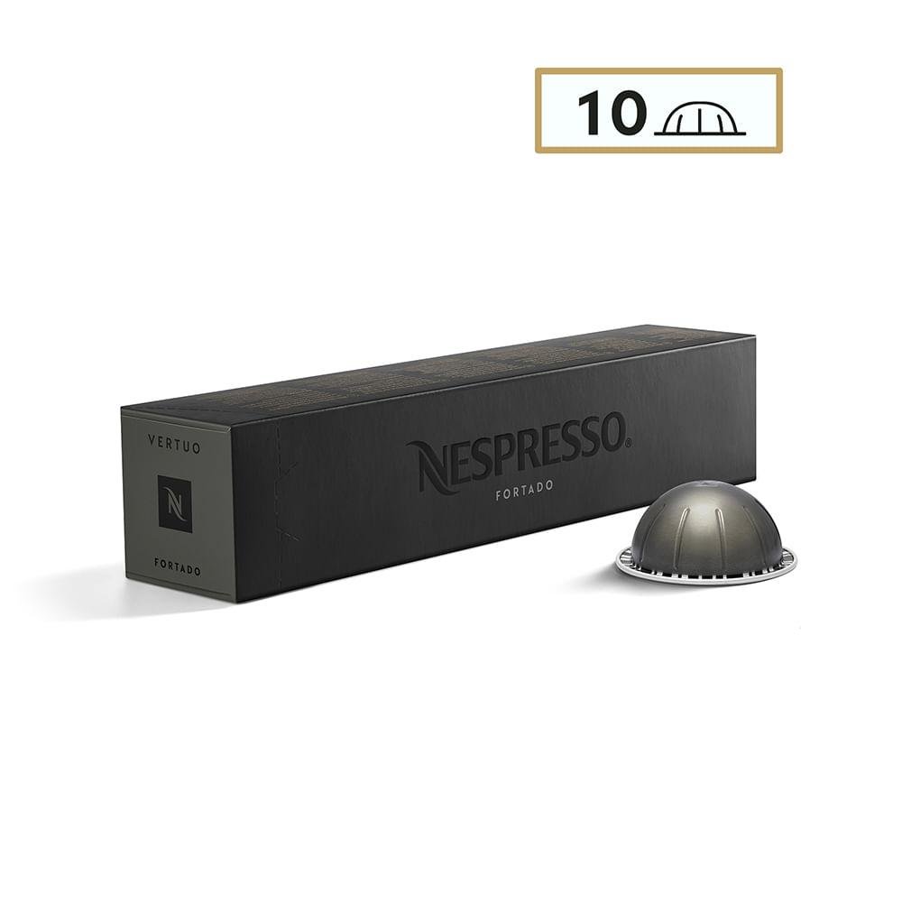 Cápsulas de Café Nespresso Vertuo Fortado - 10 Cápsulas | Pão de Açúcar