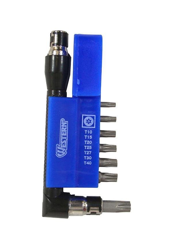 Chave L Bits Torx 9 Peças Western | Pão de Açúcar