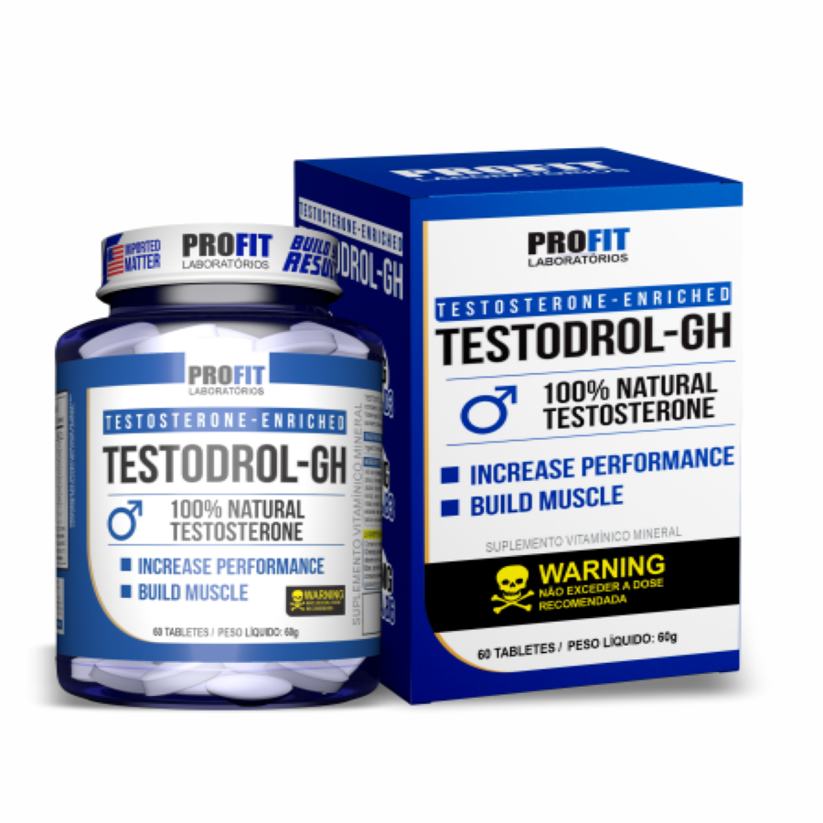 TESTODROL GH 60 CAPS - PROFIT LABS | Pão de Açúcar