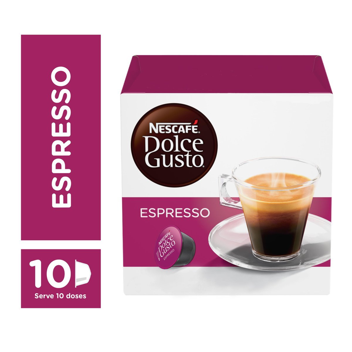 Café em Cápsula Torrado e Moído Espresso Nescafé Dolce Gusto Caixa 60g ...