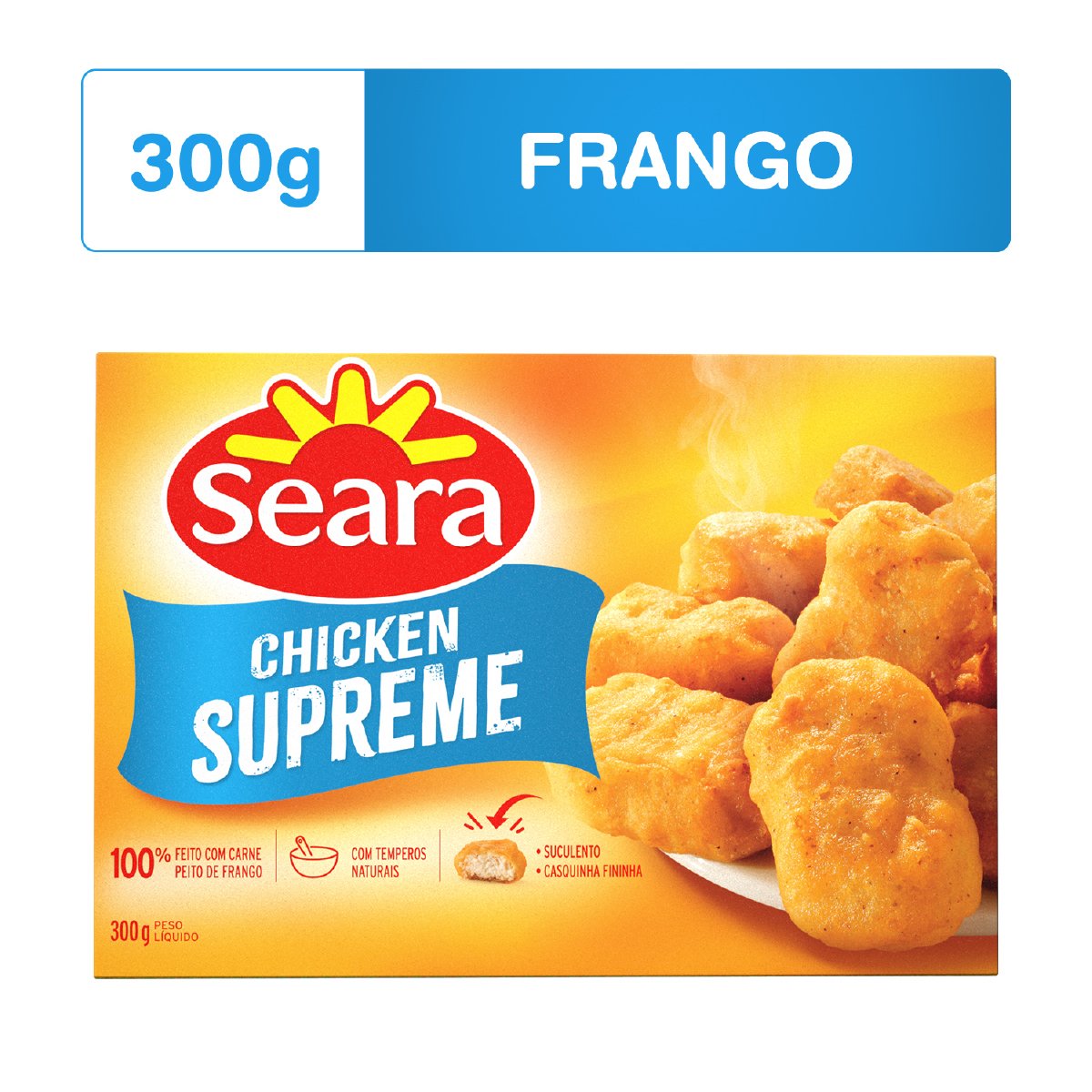 Chicken crispy supreme Seara 300g | Pão de Açúcar