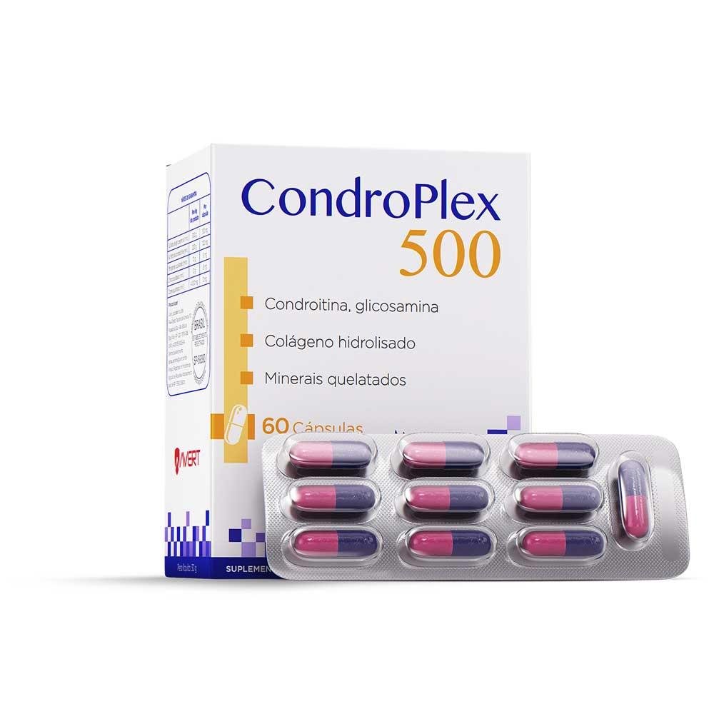 Condroplex 500 60 Cápsulas Avert 60 Cápsulas | Pão de Açúcar
