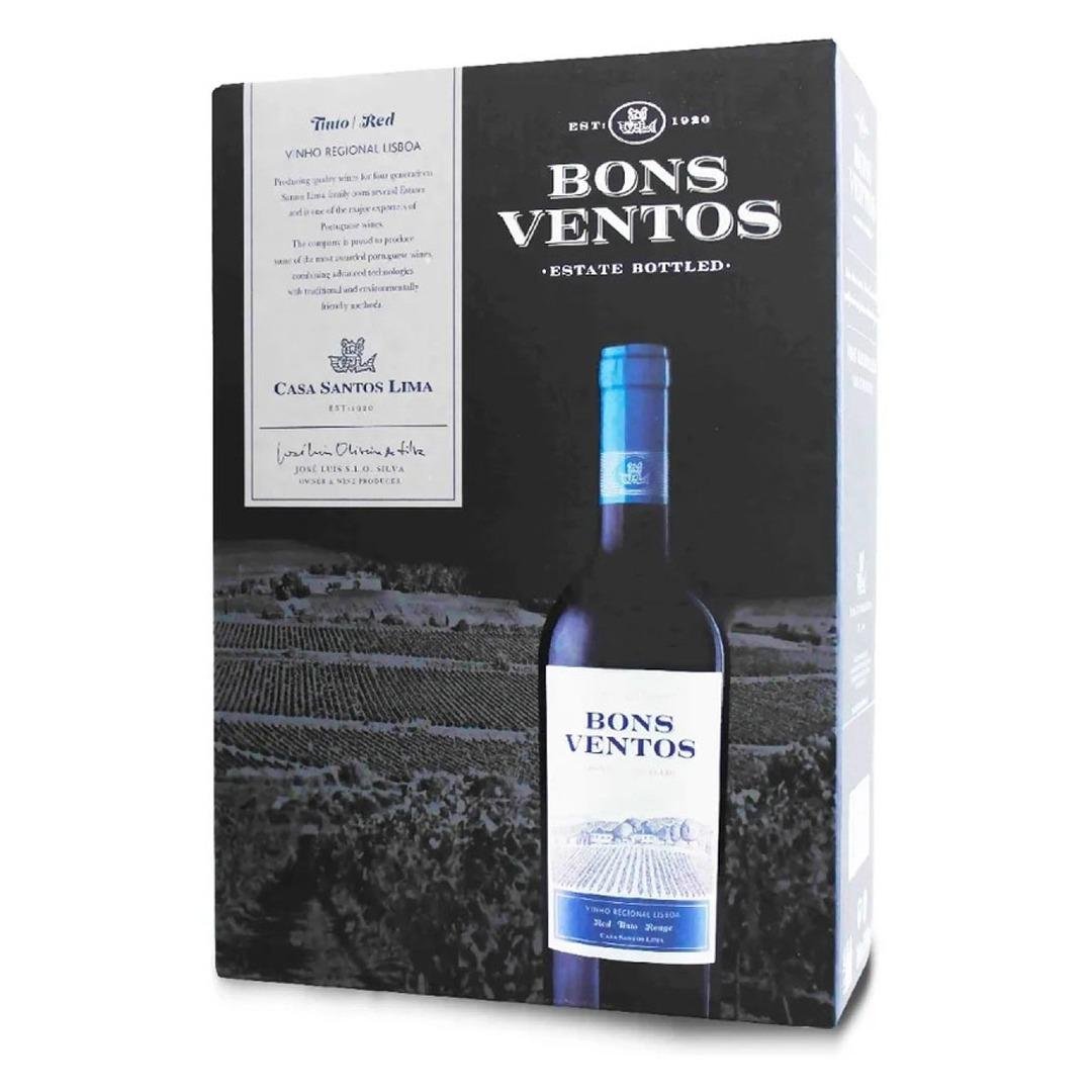Vinho Portugues Quinta de Bons Ventos Bag in Box 3 Litros | Pão de Açúcar