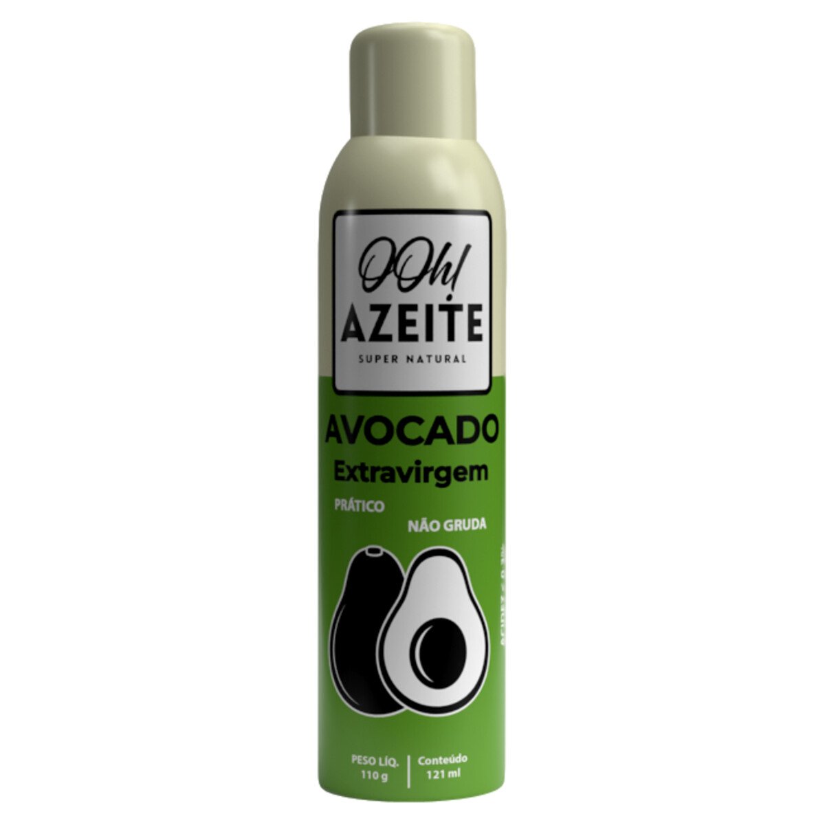 Azeite Spray de Avocado Extra Virgem Ooh! Azeite Lata 121ml | Pão de Açúcar
