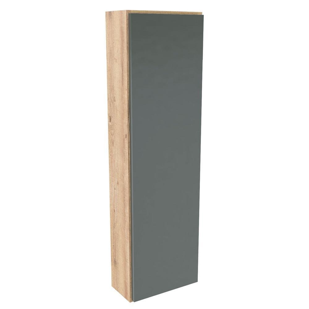 Armário em Mdf Castellon 25x85cm Cinza | Pão de Açúcar