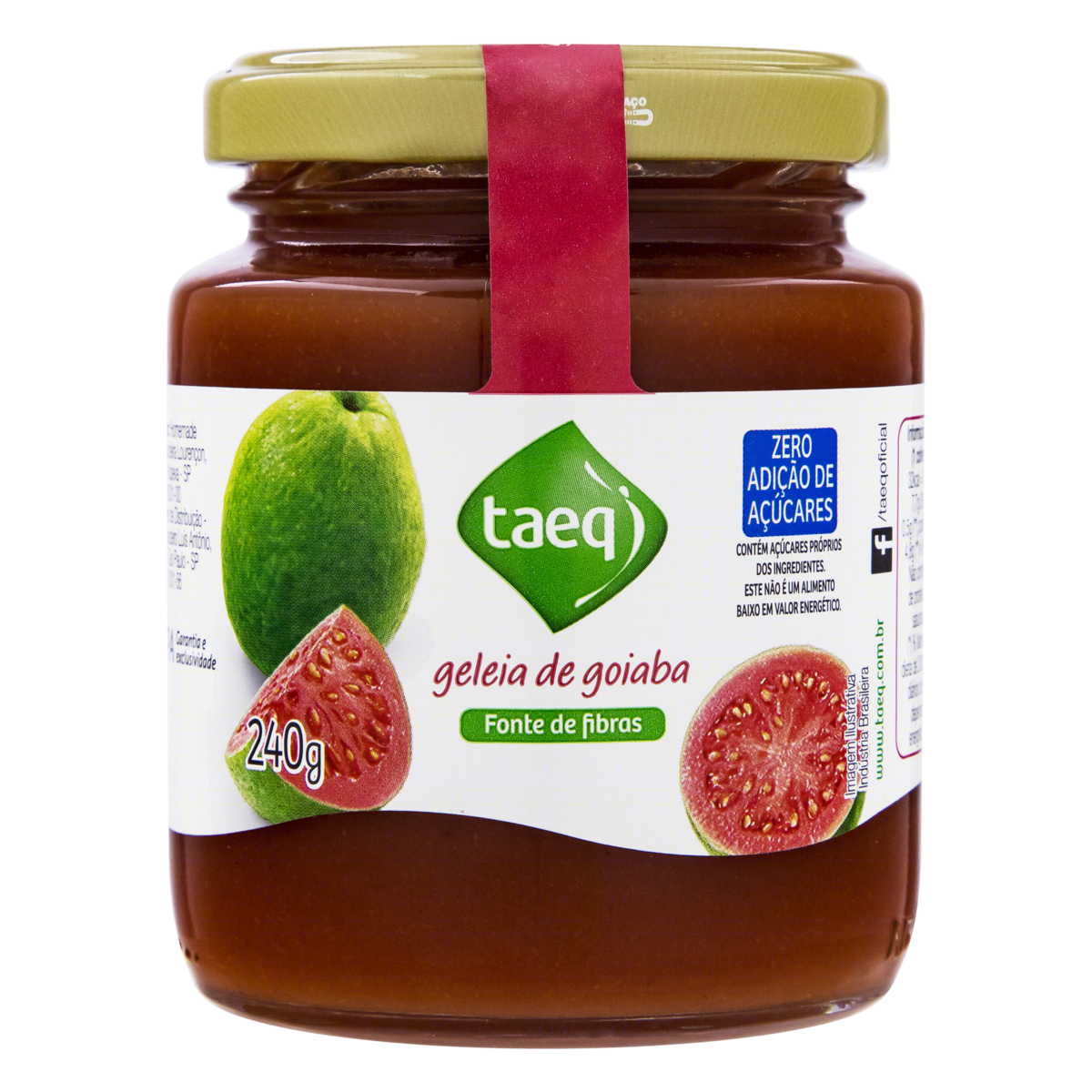 Geleia Zero de Goiaba TAEQ Vidro 240g | Pão de Açúcar