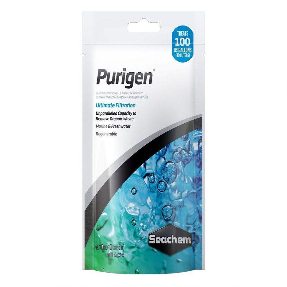 Seachem Purigen C Bolsa Original 100ml Trata 400 Litros | Pão de Açúcar