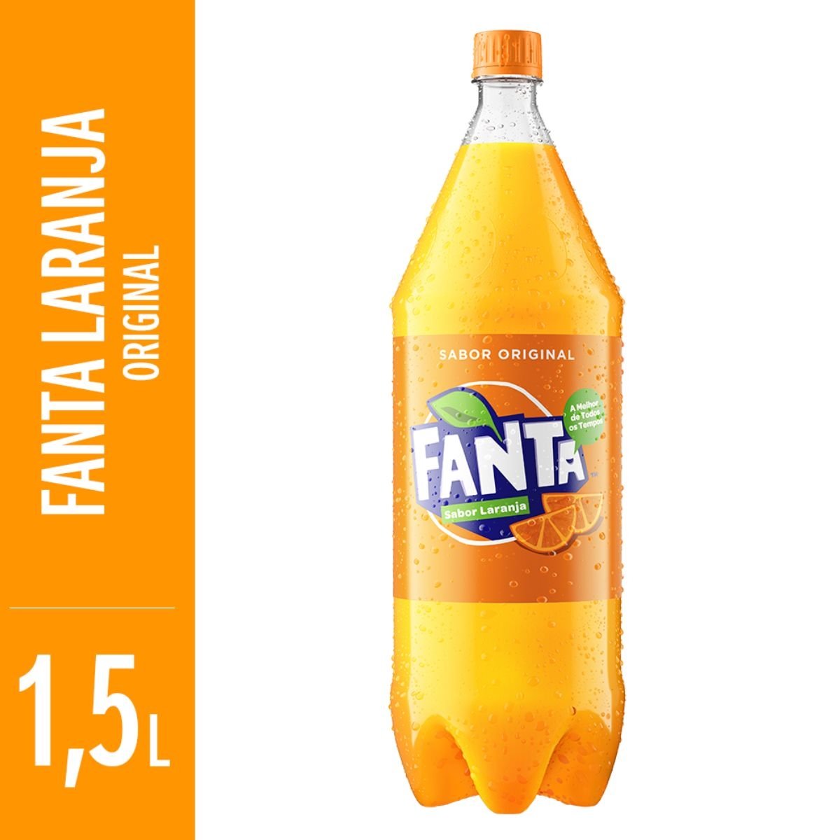 Fanta Laranja Original PET 1,5L | Pão de Açúcar