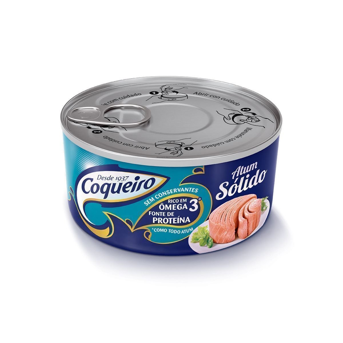 Atum Sólido em Óleo COQUEIRO Lata 170g | Pão de Açúcar