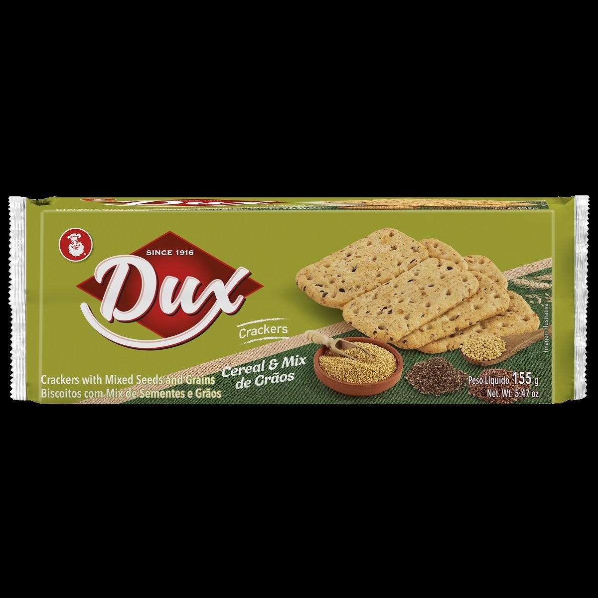 Biscoito DUX Mix De Cereais 155g _ Importação | Pão de Açúcar