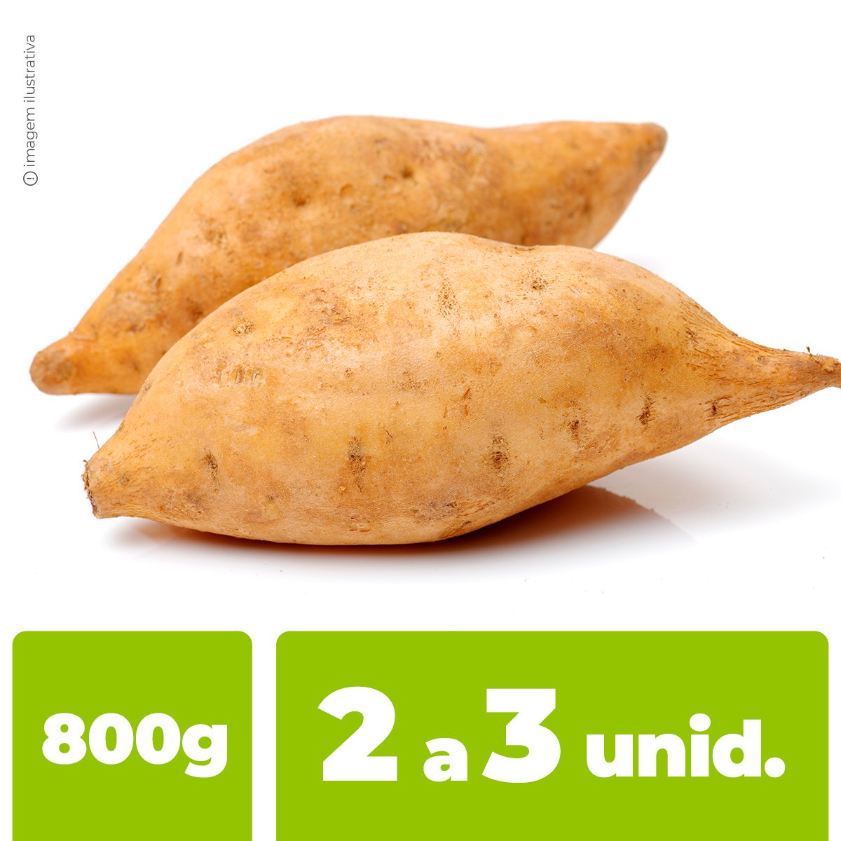 Batata Doce Branca 800g | Pão de Açúcar