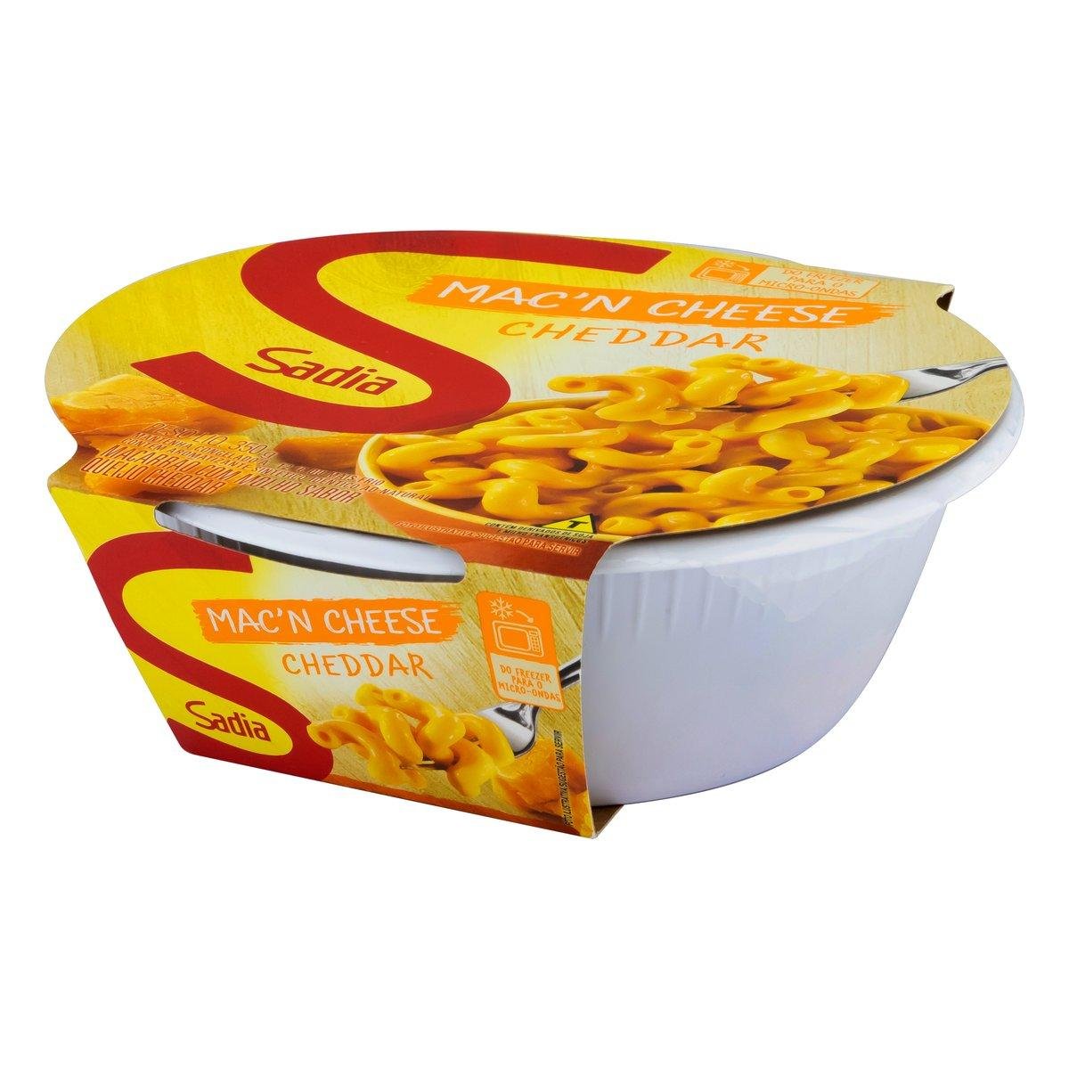 Mac'n Cheese Cheddar Sadia Pote 350g | Pão de Açúcar