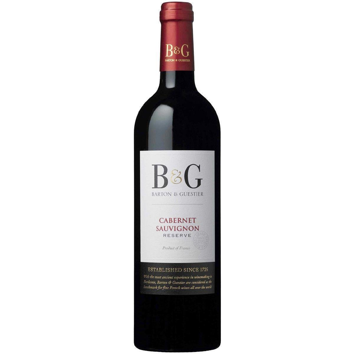 Vinho Francês Tinto B&G Reserve Cabernet Sauvignon Garrafa 750ml | Pão ...