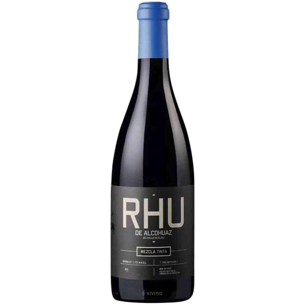Vinho Chileno tinto RHU de ALCOHUAZ Mezcla tinta 750ML | Pão de Açúcar