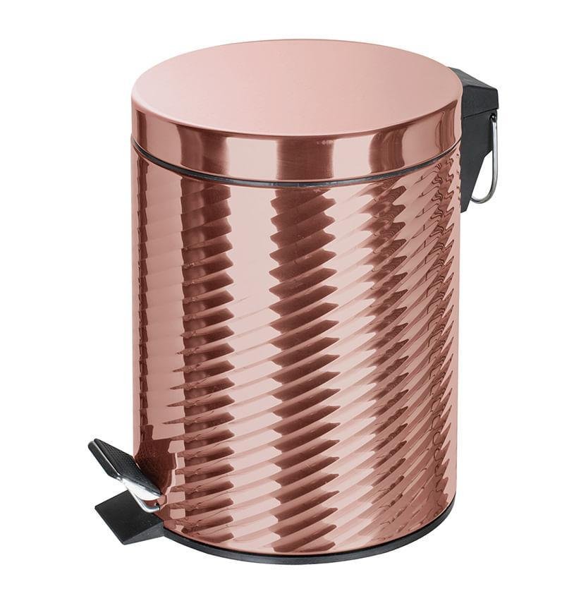Lixeira Rio De Janeiro 5L Rose Home Flex | Pão de Açúcar