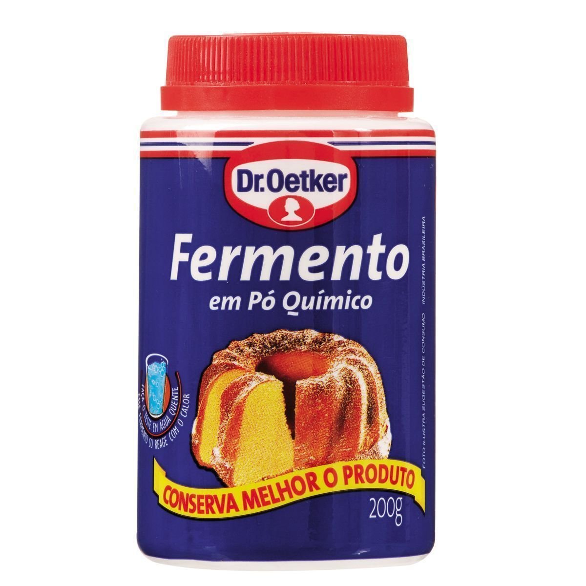 Fermento em Pó Dr. OETKER Pote 200g | Pão de Açúcar
