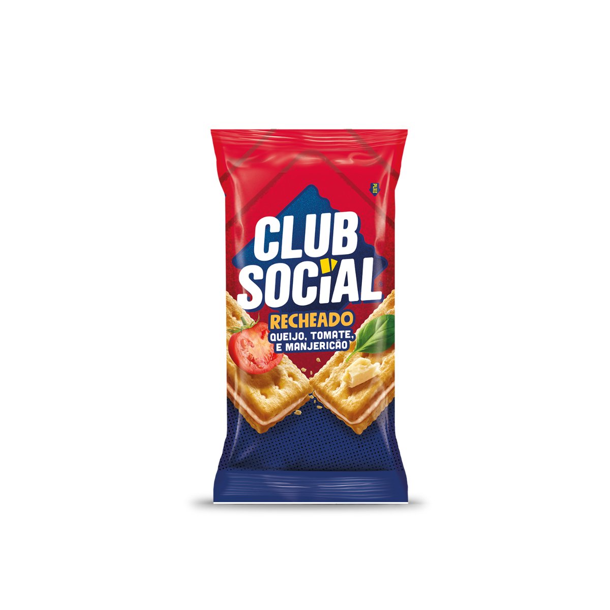 Biscoito Club Social Recheado Queijo, Tomate e Manjericão multipack ...