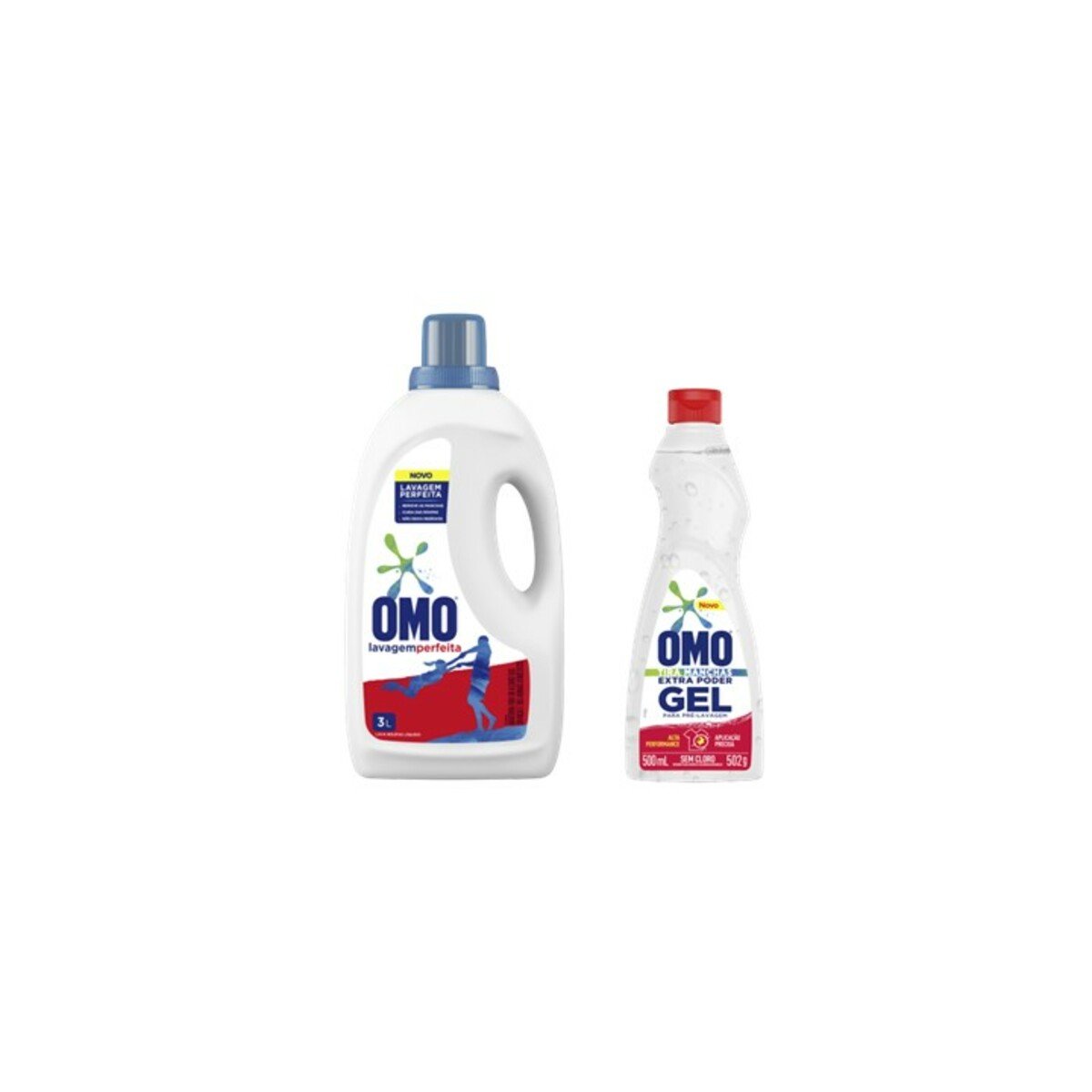 Compre OMO Lavagem perfeita 3L + TIRA MANCHAS GEL | Pão de Açúcar