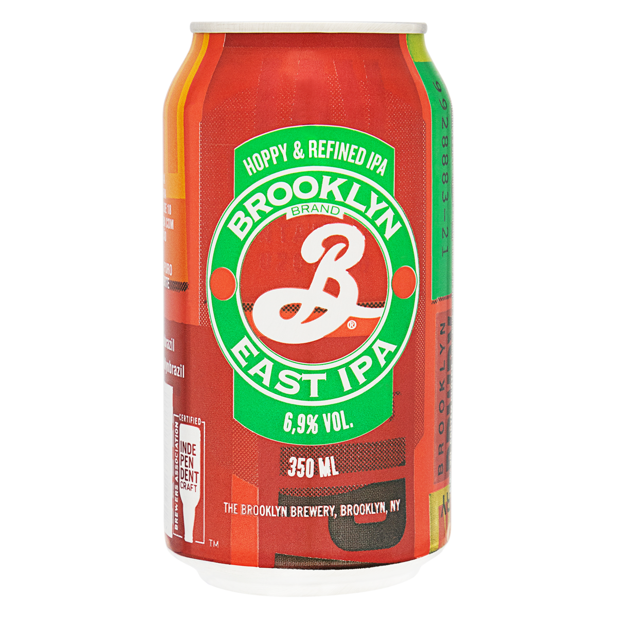 Cerveja East IPA Puro Malte Brooklyn Lata 350ml | Pão de Açúcar