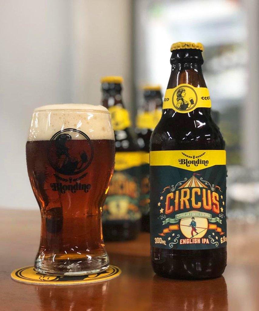 CERVEJA BLONDINE CIRCUS ENGLISH INDIA PALE ALE 300ML | Pão de Açúcar