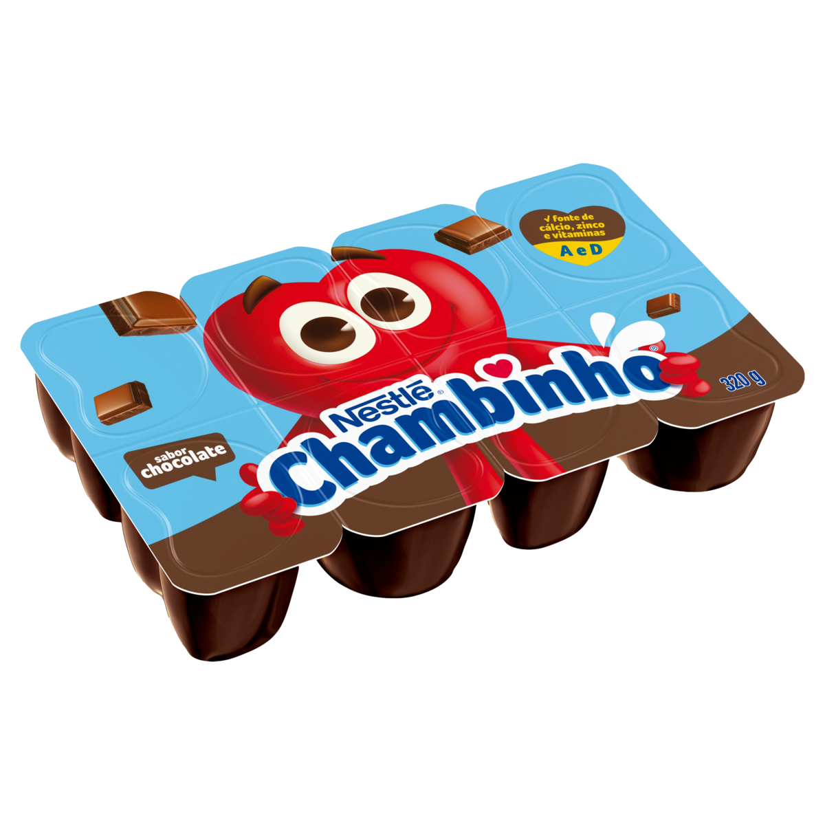 Sobremesa Chambinho Chocolate 320g | Pão de Açúcar